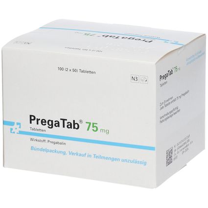 PregaTab® 75 mg 100 St mit dem E-Rezept kaufen - Shop Apotheke