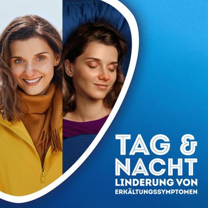 WICK DayNait Filmtabletten, Hilfe für Tag & Nacht bei Erkältung 16 St ...