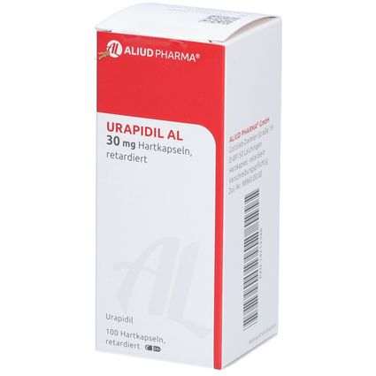 URAPIDIL AL 30 mg Hartkapseln retardiert 100 St mit dem E-Rezept kaufen ...