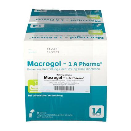 Macrogol - 1 A Pharma® 100 St - Shop Apotheke