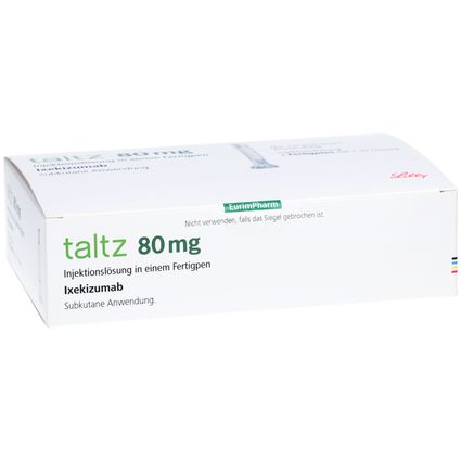 TALTZ 80 mg Injektionslösung in einem Fertigpen 2 St mit dem E-Rezept ...