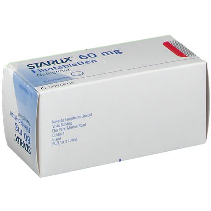 STARLIX® 60 mg 84 St mit dem E-Rezept kaufen - Shop Apotheke