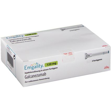 Emgality® 120 mg 3 St mit dem E-Rezept kaufen - Shop Apotheke