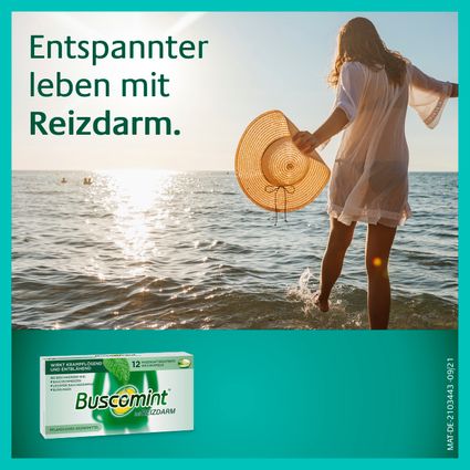 Buscomint® bei Reizdarm mit Pfefferminzöl bei leichten Krämpfen im ...