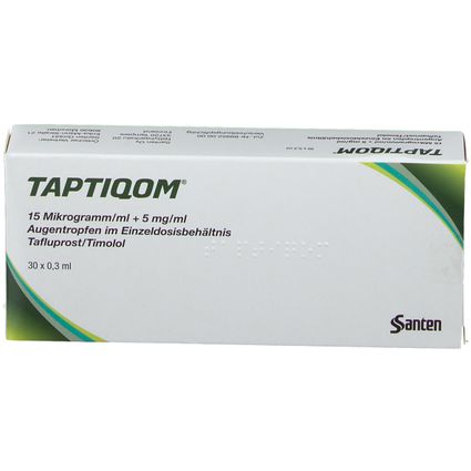 TAPTIQOM® 15 µg/ml + 5 mg/ml 30x0,3 ml mit dem E-Rezept kaufen - Shop ...