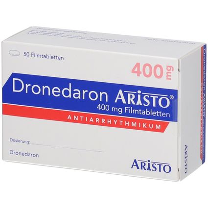 Dronedaron Aristo® 400 mg 50 St mit dem E-Rezept kaufen - Shop Apotheke