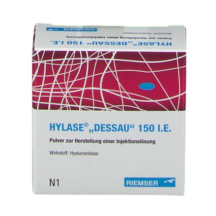 HYLASE® DESSAU 150 I.E. 1 St mit dem E-Rezept kaufen - Shop Apotheke