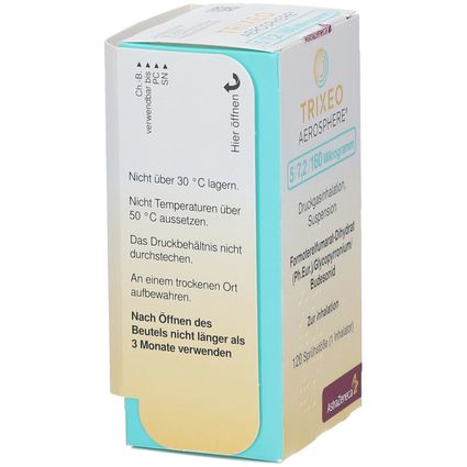 Trixeo Aerosphere® 5 µg/7,2 µg/160 µg 1 St mit dem E-Rezept kaufen ...