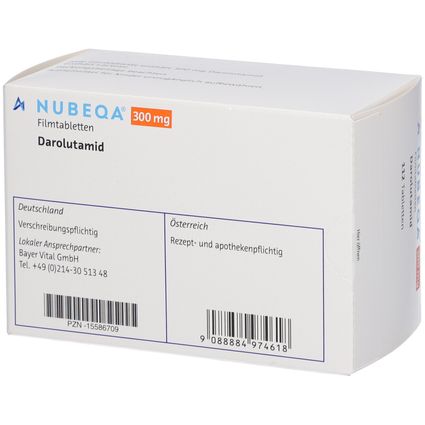 NUBEQA® 300 mg 112 St mit dem E-Rezept kaufen - Shop Apotheke
