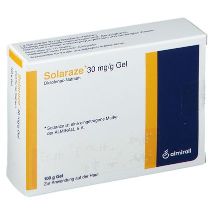 SOLARAZE 3% Gel 100 g mit dem E-Rezept kaufen - Shop Apotheke