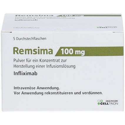 Remsima® 100 mg 5 St mit dem E-Rezept kaufen - Shop Apotheke