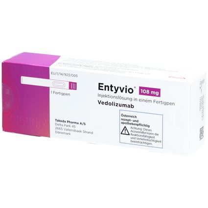 Entyvio® 108 mg 1 St mit dem E-Rezept kaufen - Shop Apotheke