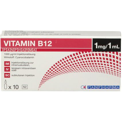 VITAMIN B12 PANPHARMA 10x1 ml - Shop Apotheke