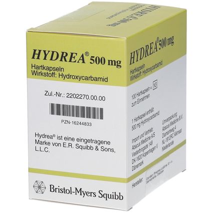 HYDREA® 500 mg 100 St mit dem E-Rezept kaufen - Shop Apotheke