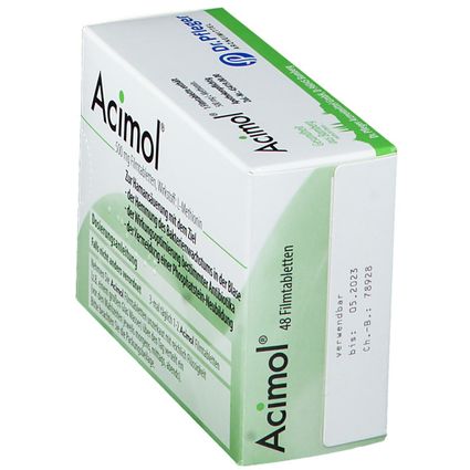 Acimol 500 mg Filmtabletten 48 St - Shop Apotheke