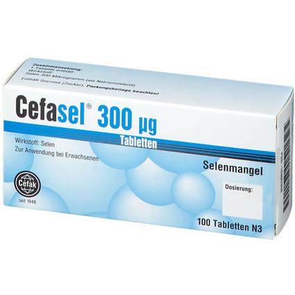 Cefasel® 300 µg 100 St mit dem E-Rezept kaufen - Shop Apotheke