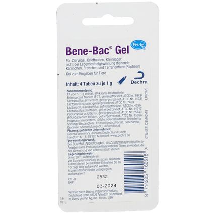 Bene-Bac® Gel 4x1 g - Shop Apotheke