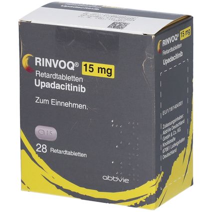 Rinvoq® 15Mg e 28 St mit dem E-Rezept kaufen - Shop Apotheke
