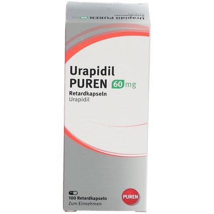 URAPIDIL PUREN 60 mg Retardkapseln 100 St mit dem E-Rezept kaufen ...