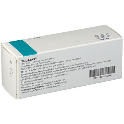 Itulazax 12 Sq-Bet 90 St mit dem E-Rezept kaufen - Shop Apotheke