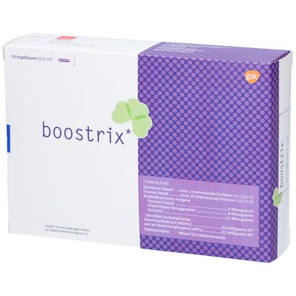 Boostrix 10x0,5 ml mit dem E-Rezept kaufen - Shop Apotheke