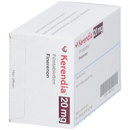 KERENDIA 20 mg Filmtabletten 98 St mit dem E-Rezept kaufen - Shop Apotheke