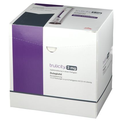 TRULICITY 3 mg Injektionslösung i.e.Fertigpen 12 St mit dem E-Rezept ...