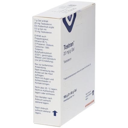 Tostran 20 mg/g Gel 3x60 g mit dem E-Rezept kaufen - Shop Apotheke
