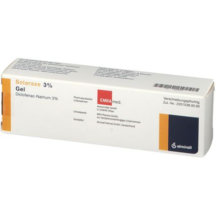 Solaraze 3% Gel 90 g mit dem E-Rezept kaufen - Shop Apotheke