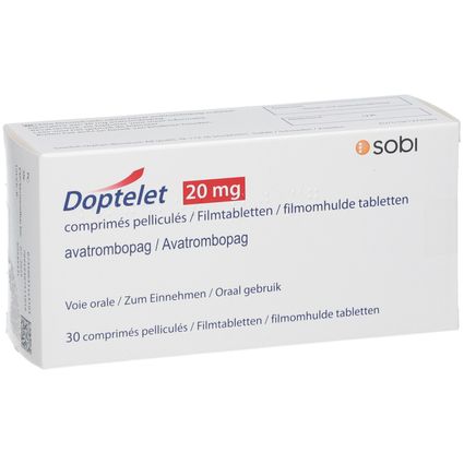 DOPTELET 20 mg Filmtabletten 30 St mit dem E-Rezept kaufen - Shop Apotheke