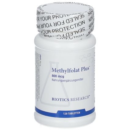 BIOTICS RESEARCH® Methylfolat Plus™ 800 µg 120 St - Shop Apotheke
