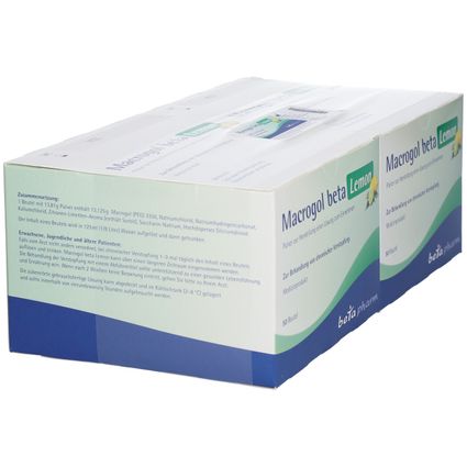 Macrogol beta Lemon 100 St - Shop Apotheke