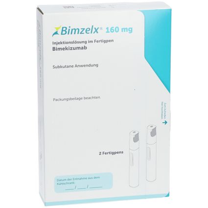 BIMZELX 160 mg Injektionslösung im Fertigpen 1x2 St mit dem E-Rezept ...