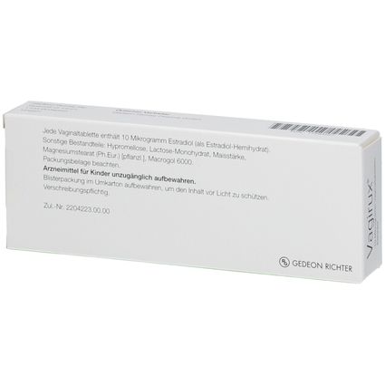 VAGIRUX 10 Mikrogramm Vaginaltabletten 18 St mit dem E-Rezept kaufen ...