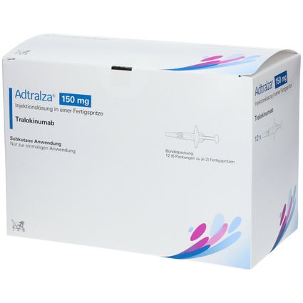 Adtralza® 150 mg Inj.-Lsg.i.e.Fertigspritze 12x1 ml mit dem E-Rezept ...
