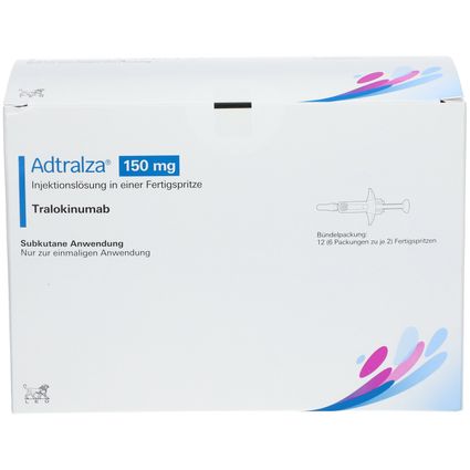 Adtralza® 150 mg Inj.-Lsg.i.e.Fertigspritze 12x1 ml mit dem E-Rezept ...