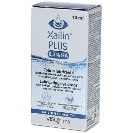 Xailin® PLUS 0,2% HA Befeuchtende Augentropfen 10 ml - Shop Apotheke