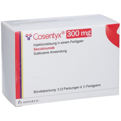 COSENTYX 300 mg Injektionslösung i.e.Fertigpen 3x1 St mit dem E-Rezept ...