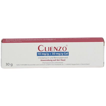 CLIENZO 10 mg/g + 50 mg/g Gel 30 g mit dem E-Rezept kaufen - Shop Apotheke