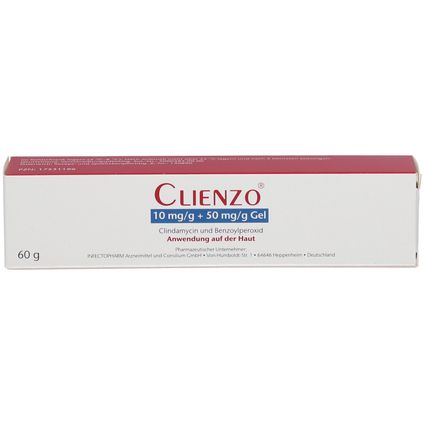 CLIENZO 10 mg/g + 50 mg/g Gel 60 g mit dem E-Rezept kaufen - Shop Apotheke