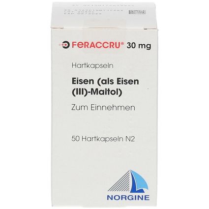 FERACCRU 30 mg Hartkapseln 50 St mit dem E-Rezept kaufen - Shop Apotheke