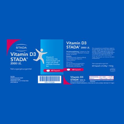 Vitamin D3 STADA® 2000 I.E. 60 St - Shop Apotheke