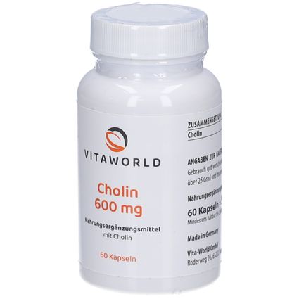 Cholin 600 mg 60 St - Shop Apotheke