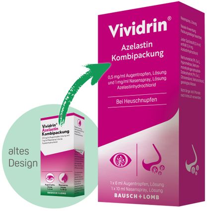 Vividrin® Azelastin Kombipackung 1 St - Shop Apotheke