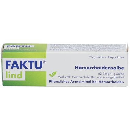 FAKTU lind® Hämorrhoidensalbe 25 g - Shop Apotheke