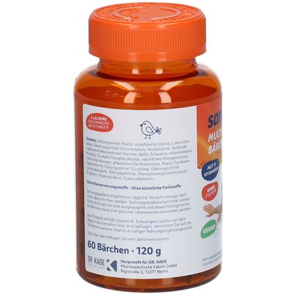 sanostol® Multi-Vitamin Bärchen 60 St - Shop Apotheke