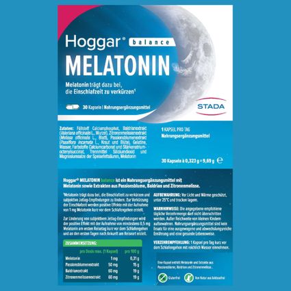 Hoggar® Melatonin Einschlaf-Kapseln 30 St - Shop Apotheke