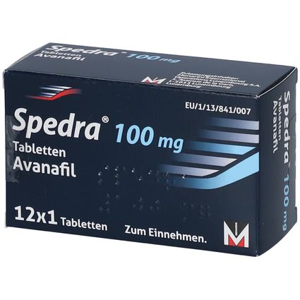 SPEDRA 100 mg Tabletten 12 St mit dem E-Rezept kaufen - Shop Apotheke