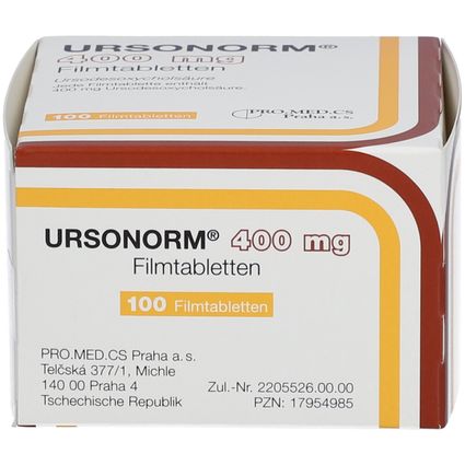 URSONORM 400 mg Filmtabletten 100 St mit dem E-Rezept kaufen - Shop ...