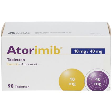 ATORIMIB 10 mg/40 mg Tabletten 90 St mit dem E-Rezept kaufen - Shop ...